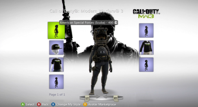 //[Xbox 360 | Ítems de armas para avatars fuera a partir de Enero ...