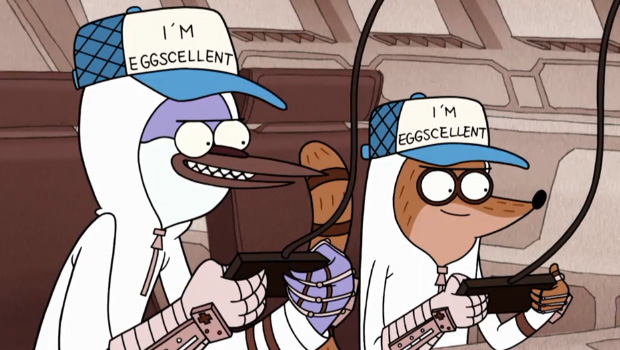 Regular Show: Mordecai and Rigby in 8-Bit Land | El posible titulo del ...